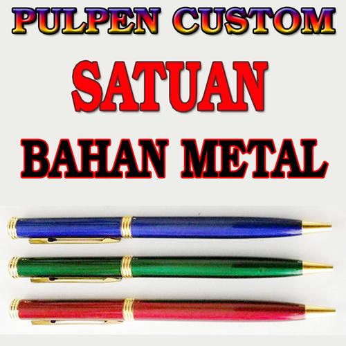 Jual [PULPEN SOUVENIR] PEN PAKU METAL CUSTOM LOGO LASER/GRAFIR - POLOS ...