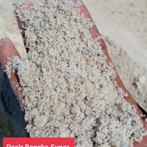 Jual Pasir Bangka (7 m3) Pasir Putih Krem Kuning Cor Beton Plaster ...