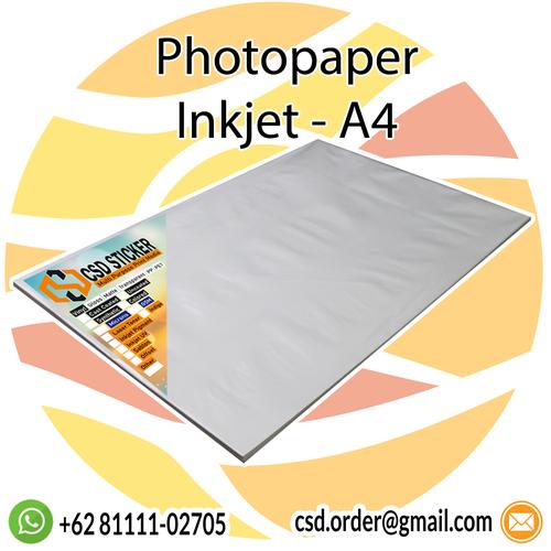 Jual Kertas Professional Photo a4 /Foto Paper Glossy isi 20 - Kota ...