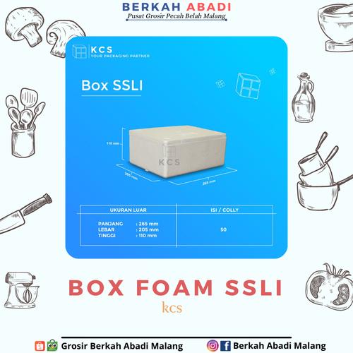 Jual BOX FOAM SSLI - BOX SSLI - BOX STYROFOAM - BOX FROZEN FOOD - BOX ...