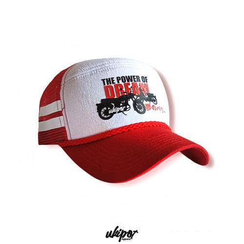 Jual topi motor trucker snapback original power of dream topi pria ...