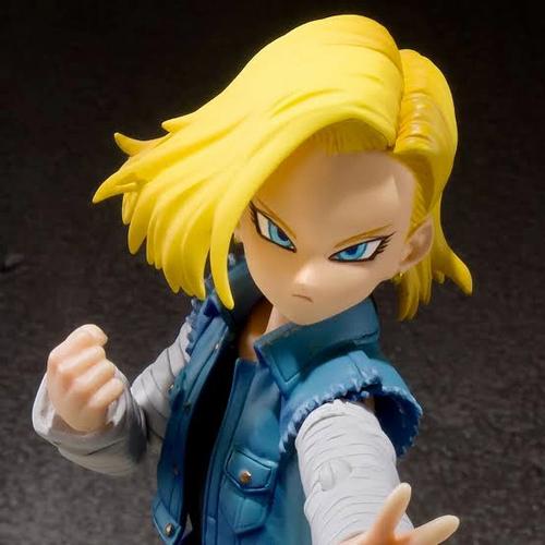 Jual SHF Figuarts Dragon Ball Z Cell Saga Humanoid Android 18 Figure ...