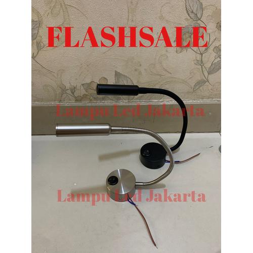 Jual SL365 lampu baca nakas LED flexible lampu belajar reading lamp ...