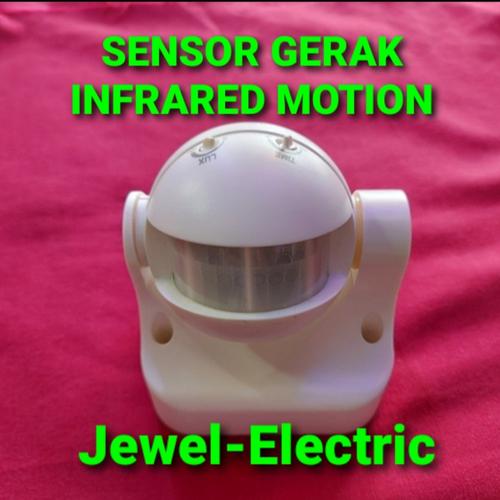 Jual Sensor GERAK PIR INFRARED MOTION/Sensor Lampu Led 180 Derajat ...