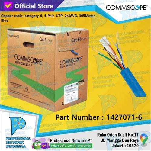 Promo AMP Commscope Cable UTP Cat 6 / Kable UTP Cat6, UTP Cat-6 1427071 ...
