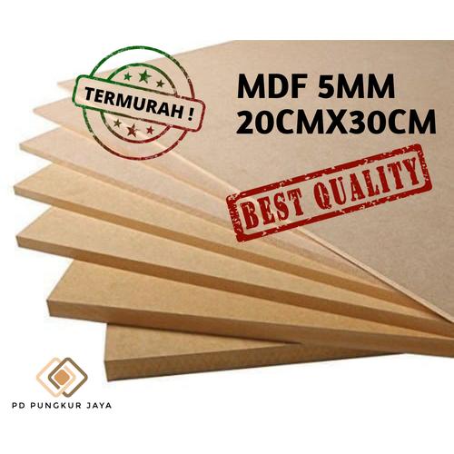 Jual MDF 5mm ukuran 20x30 cm - Kab. Bandung - PD. Pungkur Jaya | Tokopedia