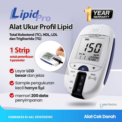 Jual Lipid Pro Strip isi 10 Strip Lipidpro Tes Kolestrol, LDL ...