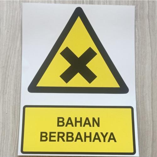 Jual STICKER BAHAN BERBAHAYA UKURAN 15×20cm - Jakarta Barat - Ikiae ...