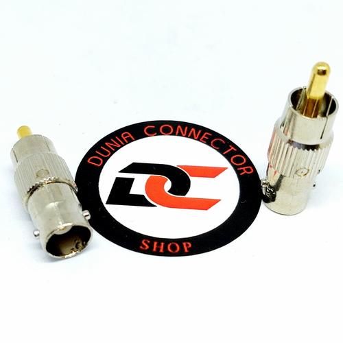 Jual KONEKTOR BNC FEMALE TO RCA MALE GOLD PIN taiwan - Jakarta Barat ...