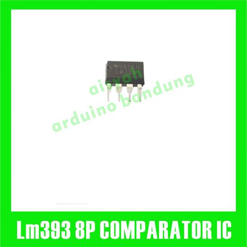 Jual LM393 393 LM393N LM393P Dual Comparator IC DIP 8 - Kota Bandung ...