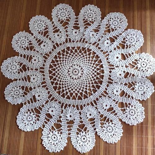 Jual Taplak Meja Rajut bulat - Kab. Bekasi - Warung Rajut | Tokopedia