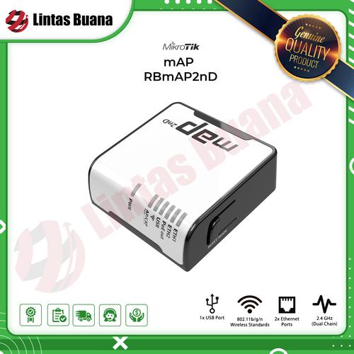 Jual Mikrotik Wireless Indoor RBmAP2n mAP - Kota Surabaya - Lintas Buana surabaya | Tokopedia
