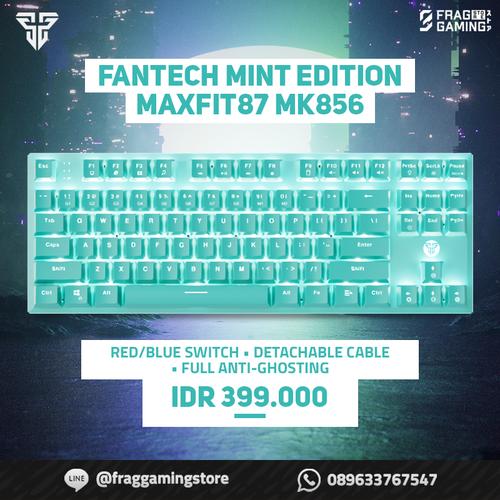 Jual Fantech MINT EDITION MAXFIT87 MK856 TKL Mechanical Gaming Keyboard ...