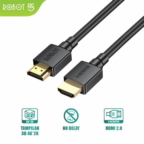 Jual Kabel HDMI to HDMI Robot 4K 2K 1080P 1M 1.5M 5M High Definition ...