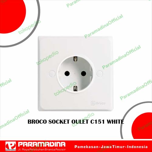 Jual BROCO SOCKET OUTLET ( STOP KONTAK DINDING) - Kab. Pamekasan ...
