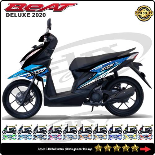 Jual Stiker Striping Honda BEAT 2022 DELUXE Variasi 1 Pertamina ...