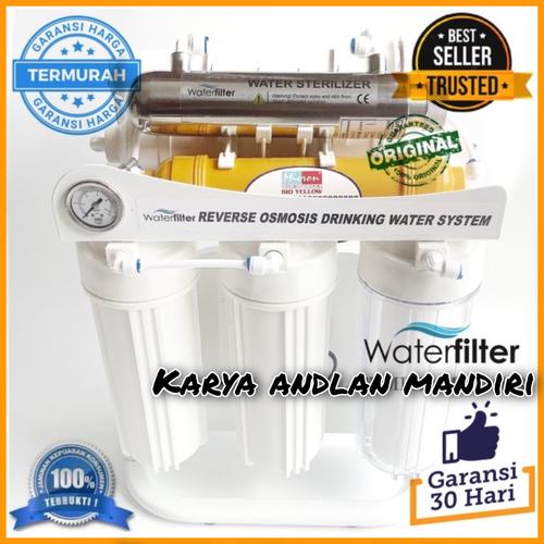 Jual Mesin Ro 100 Gpd 7 Step UV 1Gpm 10Watt Mesin Reverse osmosis 100 ...