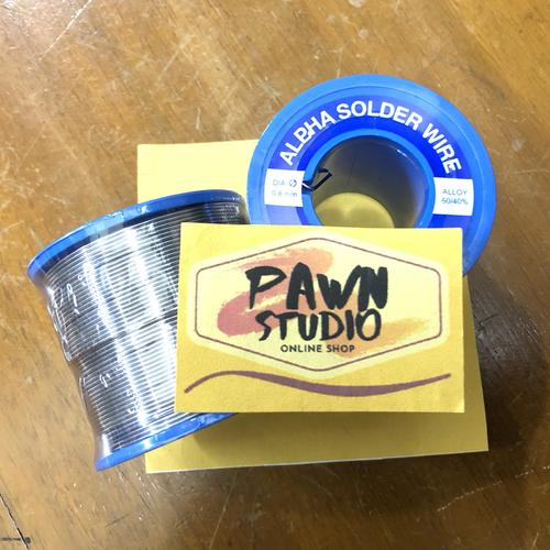 Jual Timah Solder Alpha, Solder Core Wire Alpha 0.8mm 250gr (60/40) - 1 ...