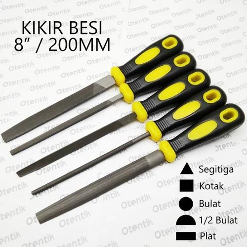 Jual KIKIR BESI 8" - Alat Asah Gergaji 8 Inci / 200mm - Pengasah 200 MM ...