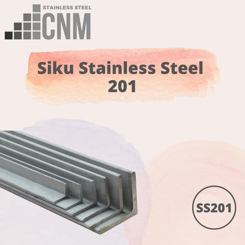 Jual Siku Stainless SS 201 40 x 40 MM x 3 MM x 6 Meter - Kota Surabaya ...