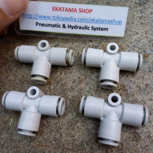 Jual Fitting Angin TEE SMC KQ2T06-00 (selang 6MM x 6MM x 6MM) - Jakarta ...