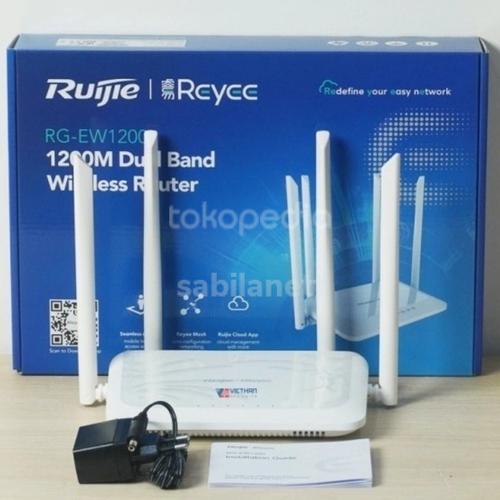 Jual RUIJIE Reyee RG- EW1200 1200M Dual Band wirelees Router - Kota ...