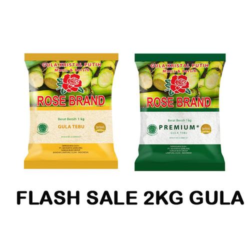 Jual ROSE BRAND 2kg / ROSE BRAND GULA / GULA PASIR / GULA ROSE BRAND ...