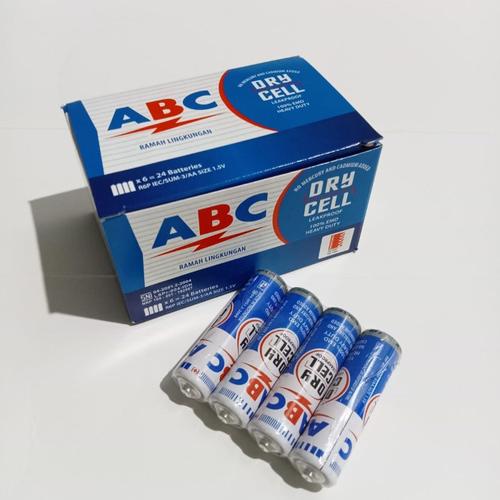 Jual Battery / Batre ABC Biru AA/AAA DRY CELL - Jakarta Timur - Saven ...