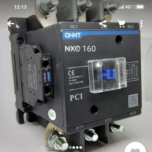 Jual Contactor Kontaktor CHINT NXC-160 NXC160 110V 220V 400V - 220V ...