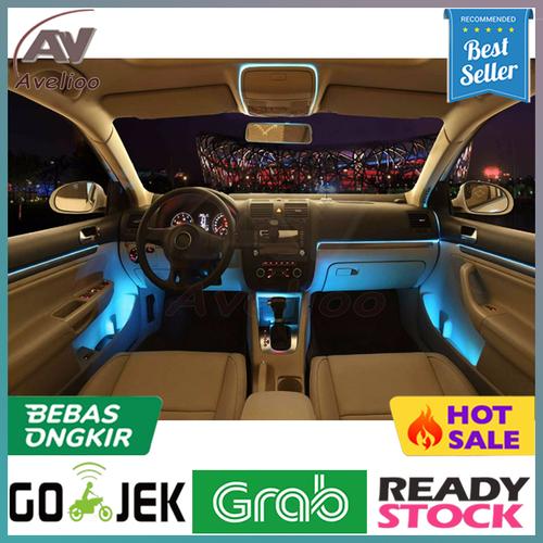 Jual Lampu Ambience Light Dashboard Interior Mobil Mobil 2 Meter ...