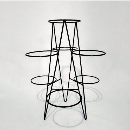Jual STANDING RAK POT 7 LUBANG/RAK POT BUNGA BESI/RAK TAMANAN HIAS ...