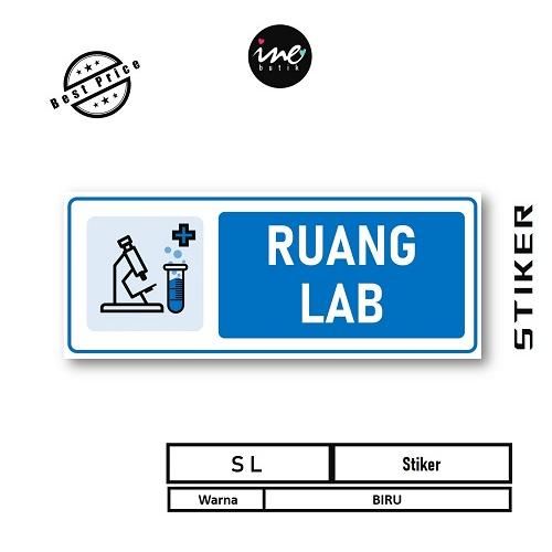 Jual STIKER KLINIK | STIKER PUSKESMAS - R. LAB - Jakarta Utara - Stiker ...