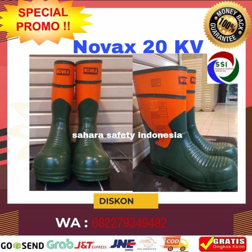 Jual SAFETY SEPATU NOVAX BOOTS ANTI LISTRIK 20 KV - Jakarta Barat ...