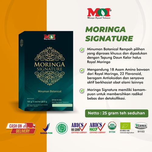 Jual Moringa Signature Minuman Botanical dari Rempah dan Tepung Daun ...