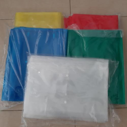 Jual Map Plastik Kancing 1 Folio BIG / REX 1 Lusin - Hijau - Kab ...