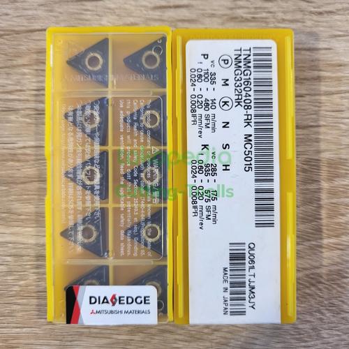 Jual INSERT TNMG 160408 MITSUBISHI ORIGINAL / INSERT BUBUT TNMG ...