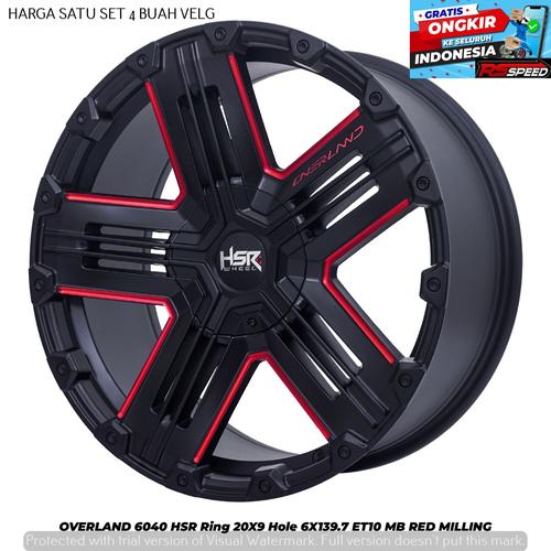 Jual Velg Mobil Hardtop, Hilux Double, Land Cruiser, Ring 20 HSR ...