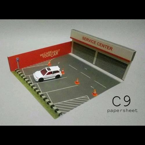 Jual diorama papercraft 1:64 C9 - Kota Malang - SLEEPSHEET | Tokopedia