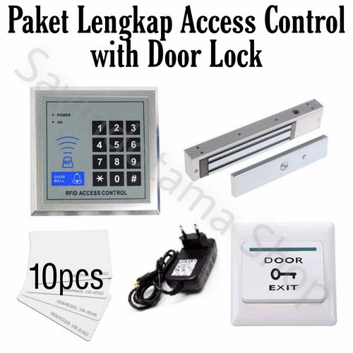 Jual Paket Access Control Lengkap dengan Door Lock - Access Control ...