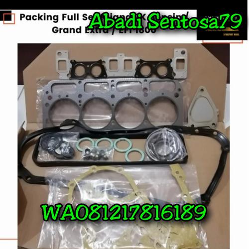 Jual Packing Paking Full Set Kijang Kapsul 7K Bensin Grand Extra EFI 1 ...