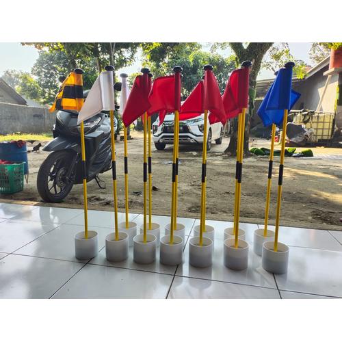 Jual HOLE GOLF FLAG - TIANG BENDERA LAPANGAN GOLF / MINI GOLF TINGGI 80 ...