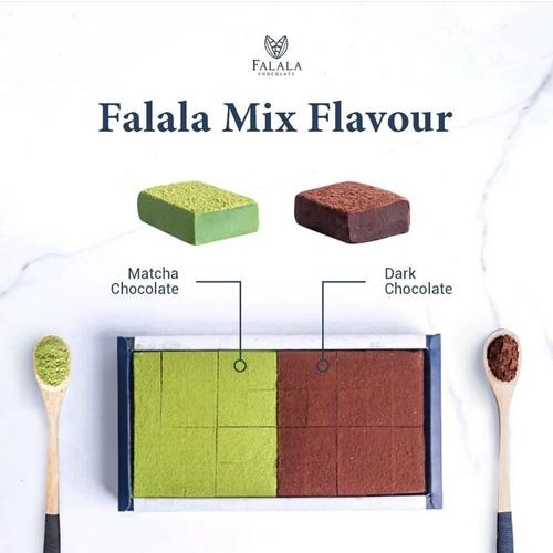 Jual Falala Chocolate Bali Long Box mix matcha dan Dark choco - Kota ...