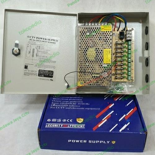 Jual POWER SUPPLY BOX / PS BOX 12 VOLT 10 AMPER - Kota Bandung ...
