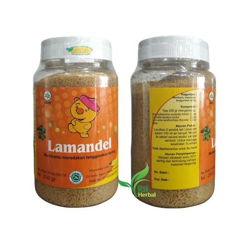 Jual Obat Amandel / Lamandel Kemasan Botol 200gr - Jakarta Timur - RII ...
