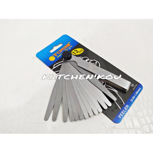 Jual FEELER TORA 13 PCS / ALAT UKUR CELAH / FULLER GAUGE - Jakarta ...