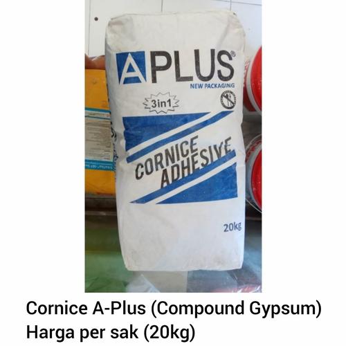 Jual Cornice Adhesive APlus A+ 20kg Compound Gypsum - Kab. Badung ...