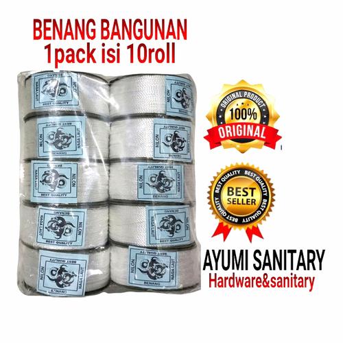 Jual benang bangunan roll/nilon gulungan jumbo isi 10roll - Kab ...