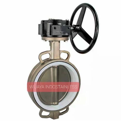 Jual Tozen Butterfly Valve 12" inch Gear Operated Stainless SS 304 ...