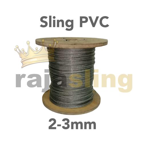 Jual Kawat Seling 3mm PVC Lapis Plastik /Kawat Sling 3mm PVC Lapis ...