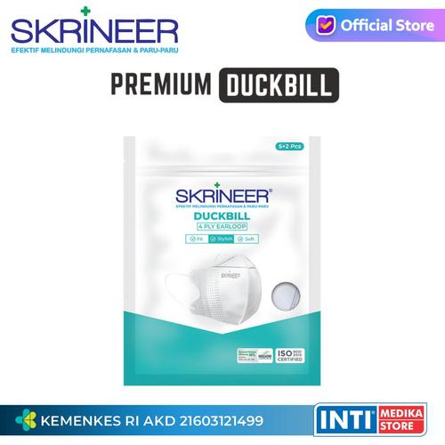 Jual SKRINEER - Masker Duckbill PREMIUM 4 Ply SACHET Surgical Mask ...